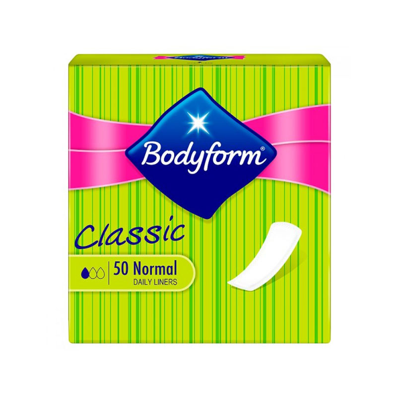 Body Form Classic 50 Normal Daily Liners