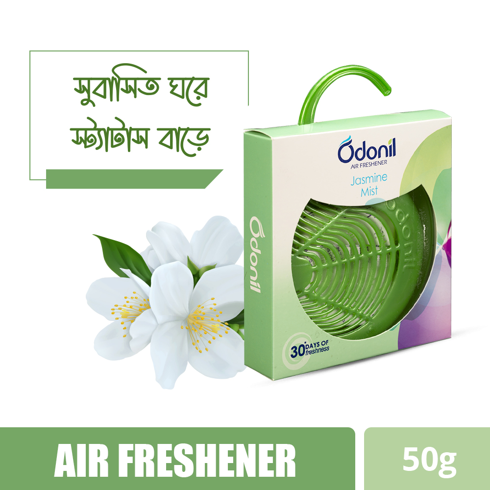 Odonil Natural Air Freshener Block Jasmine Mist Hanger 48.0 gm