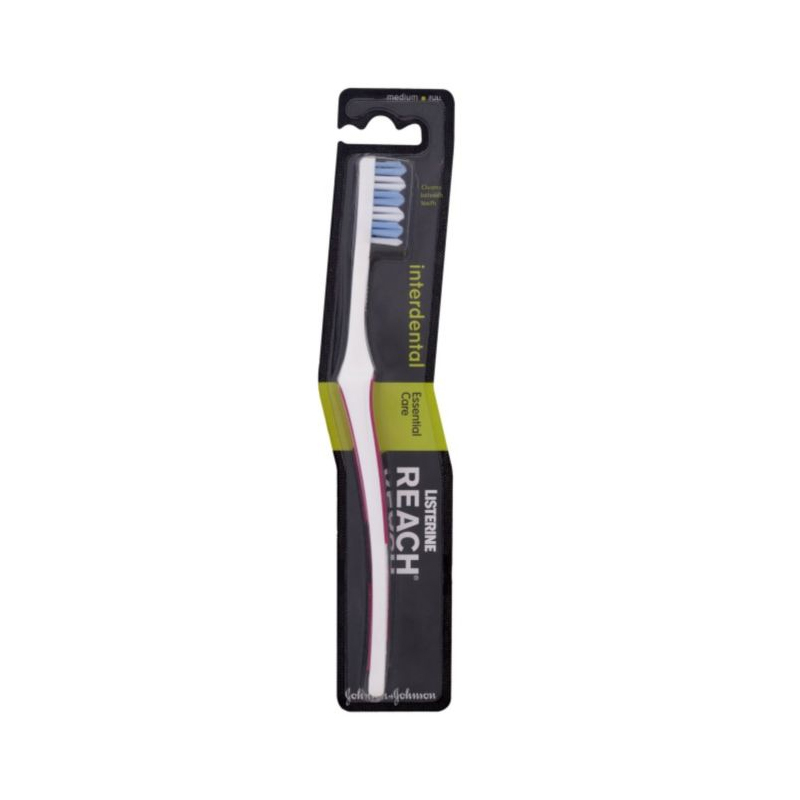 Listerine Reach Interdental Medium Toothbrush