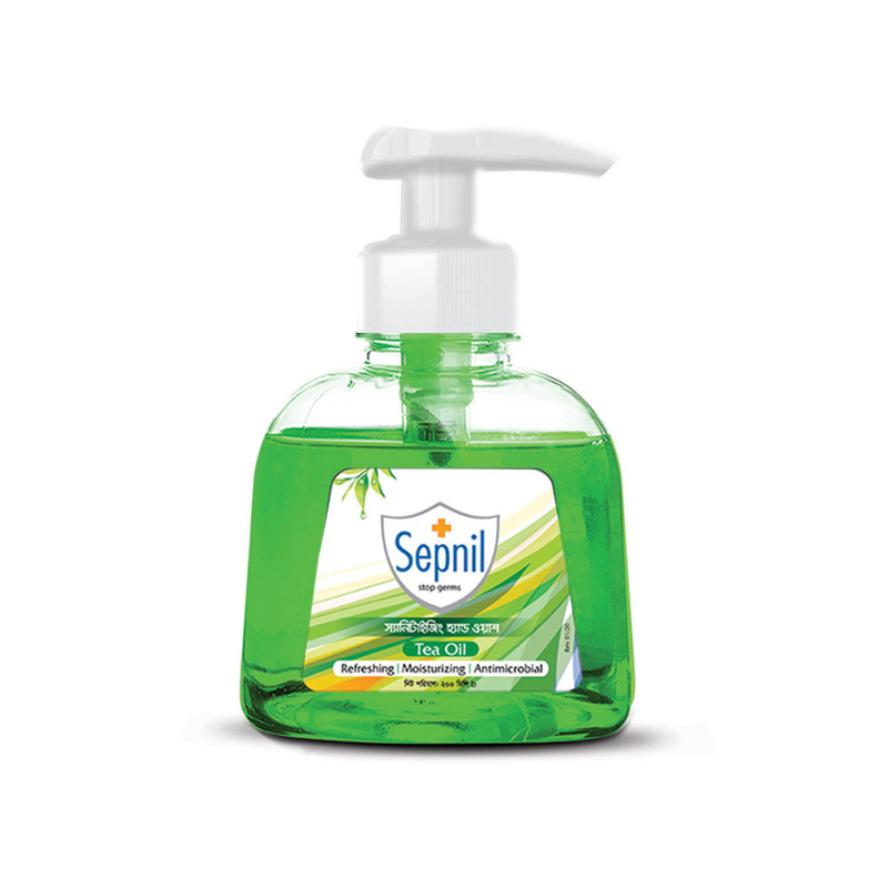 Sepnil Extra Mild Hand Wash Tea Oil Pump