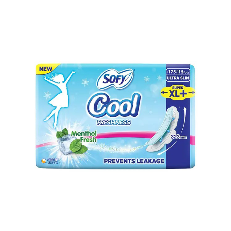 Sofy Sanitary Napkin Cool Super XL 15N