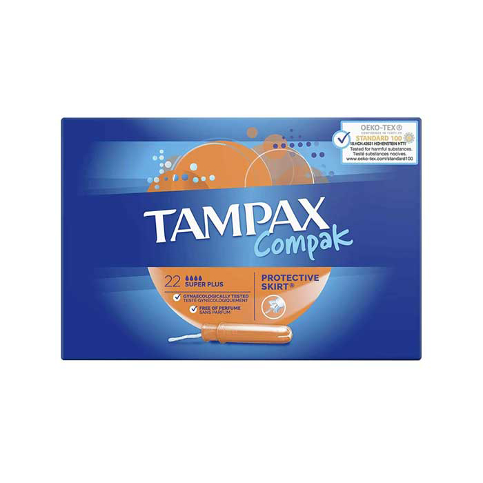 Tampax Tampons super plus Compak 22units