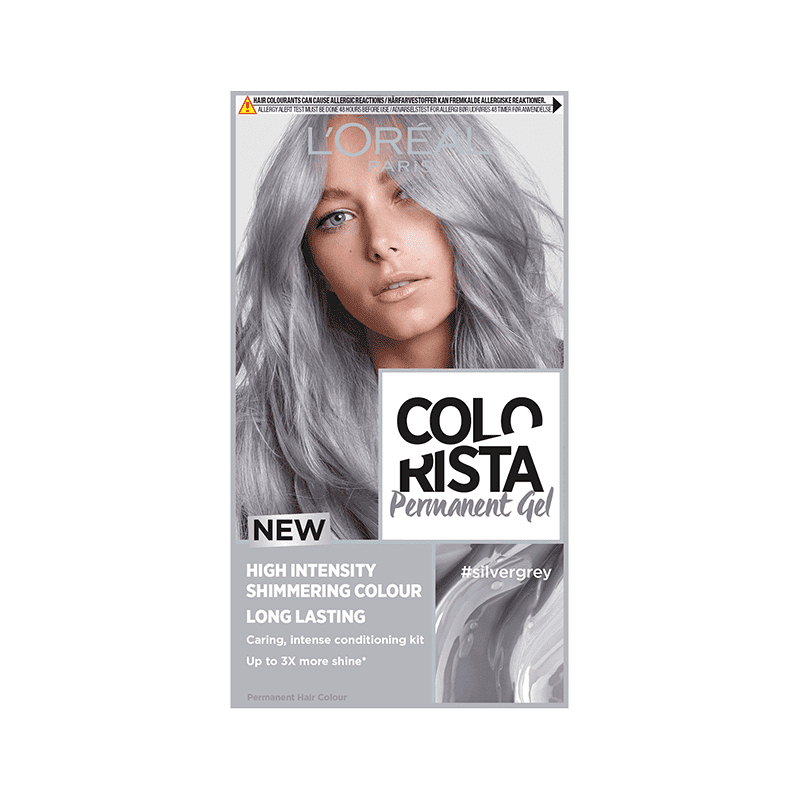 L’Oreal Colorista Silver Grey Permanent Gel Hair Dye