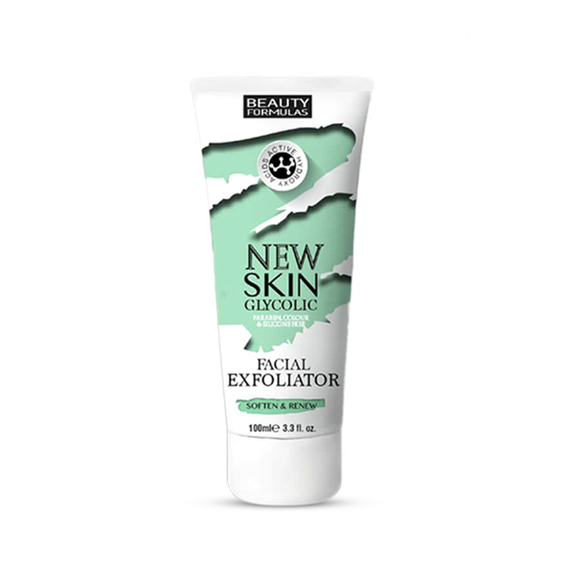 Beauty Formulas New Skin Glycolic Facial Exfoliator