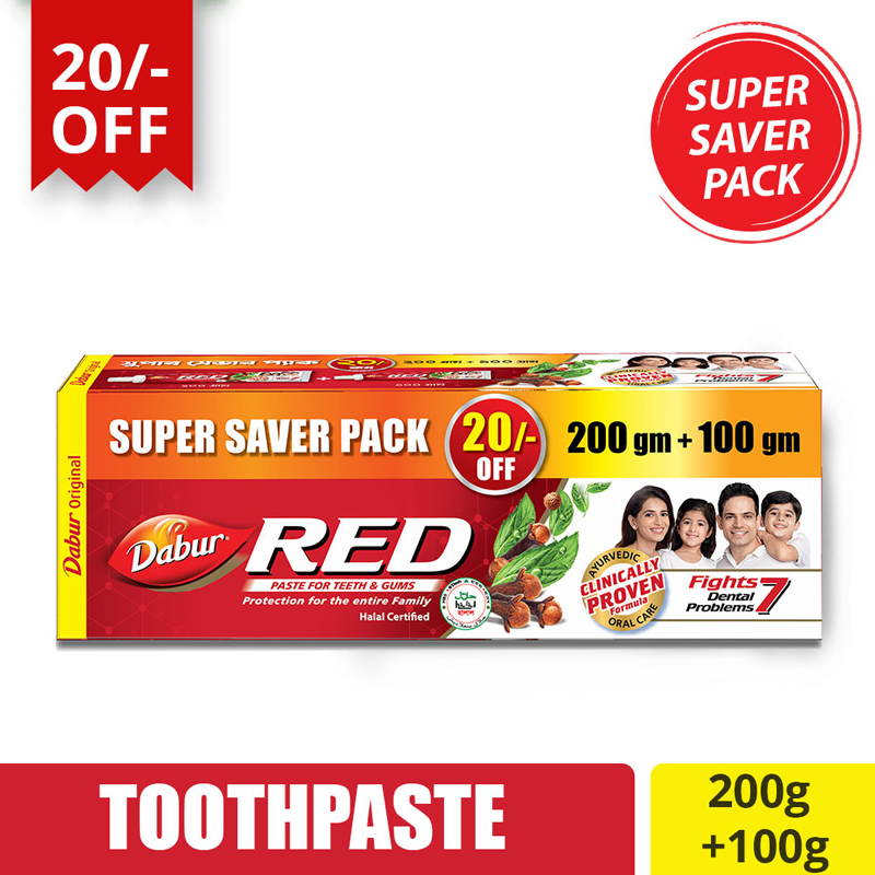 Dabur Red Toothpaste Super Saver Pack