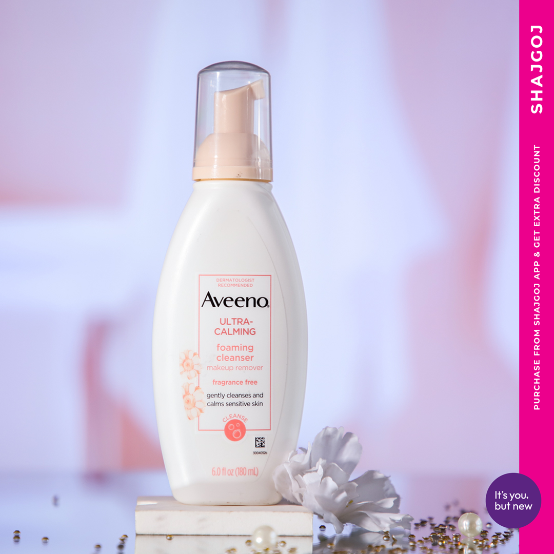 Aveeno ultra calming foam cleanser store