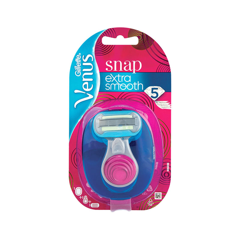 Gillette Venus Snap Extra Smooth Razor 5 Blades