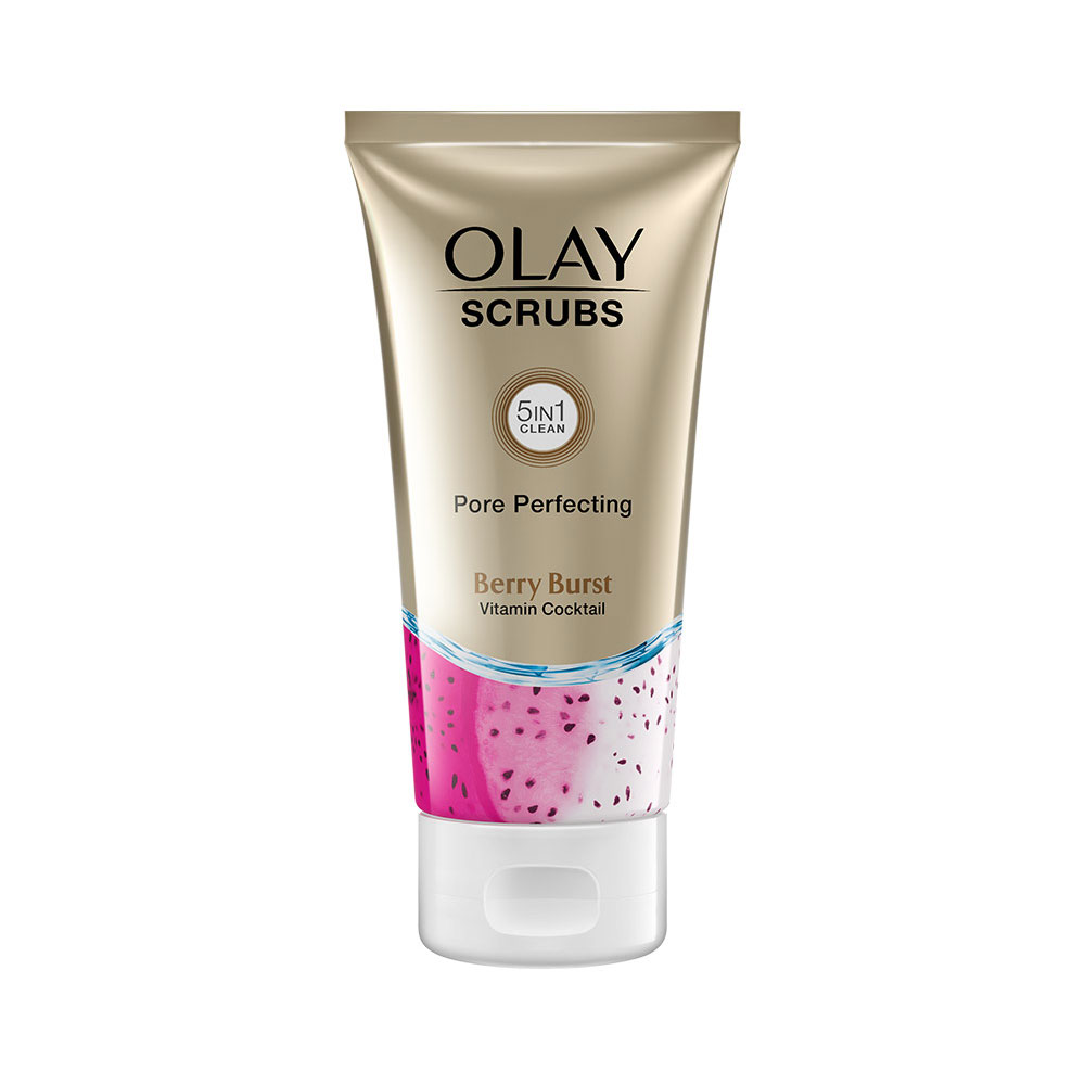 Olay Scrubs 5 in 1 Pore Perfecting Berry Burst