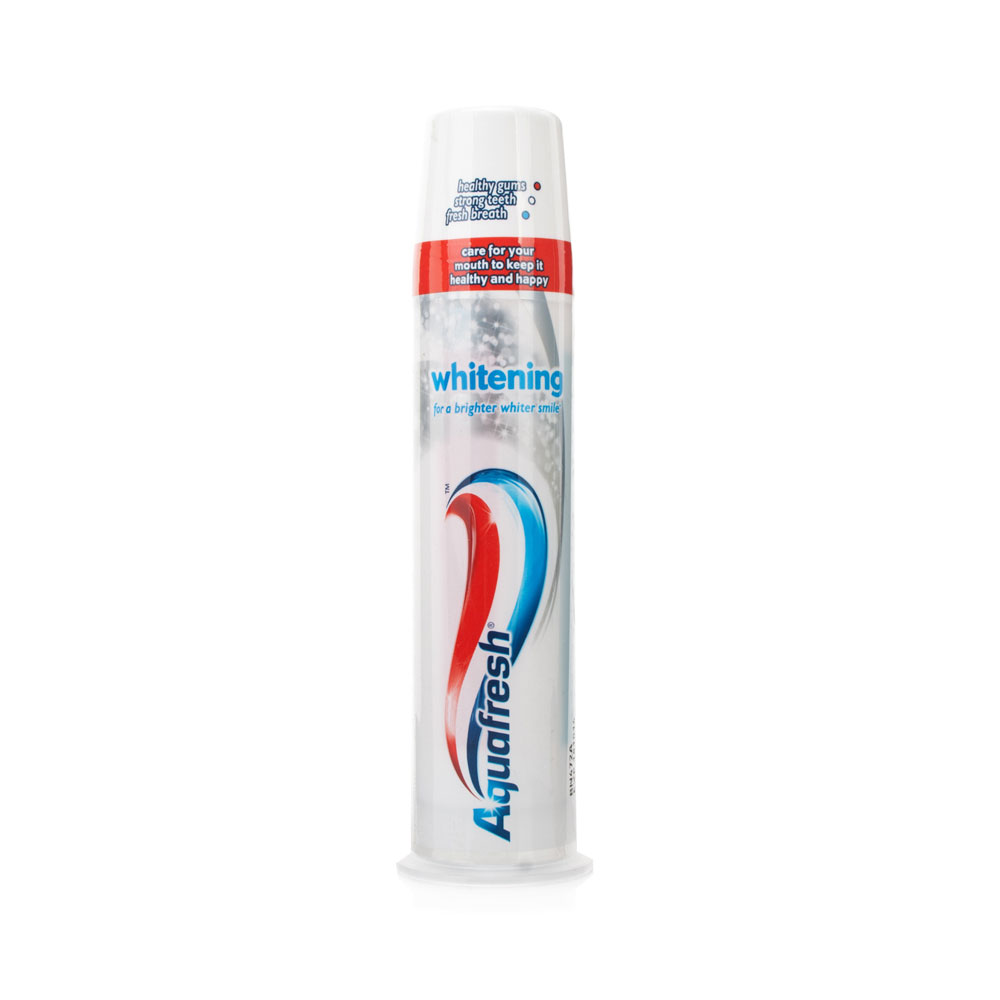Aquafresh Whitening Toothpaste Pump
