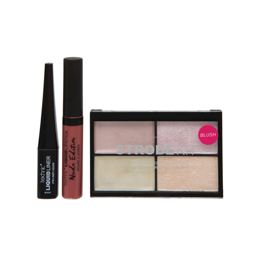 Technic Strobe n Slay Makeup Collection Gift Set