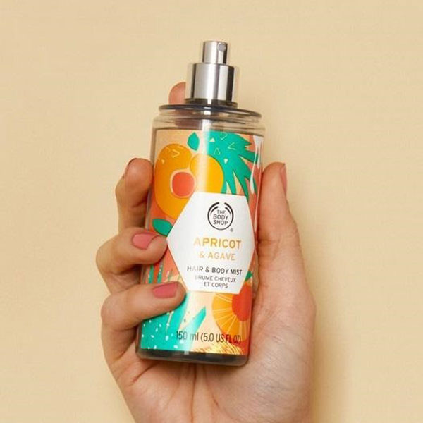 The Body Shop Apricot & Agave Hair and Body Mist