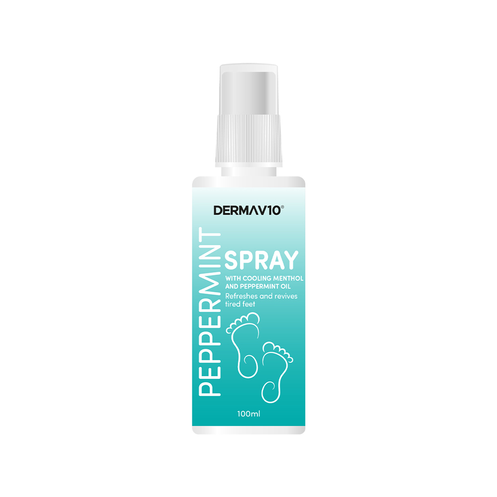 Derma V10 Peppermint Foot Spray
