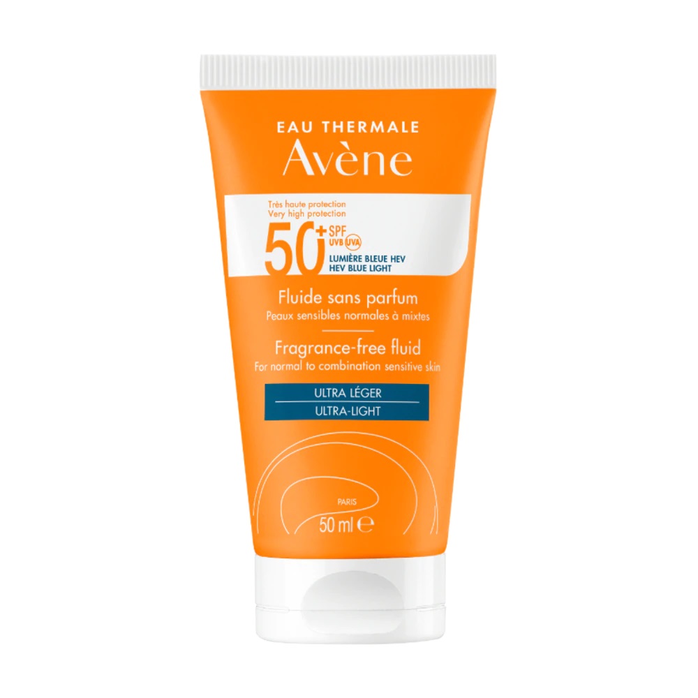 Avene Ultra Broad Spectre Fluid Fragrance Free SPF50+