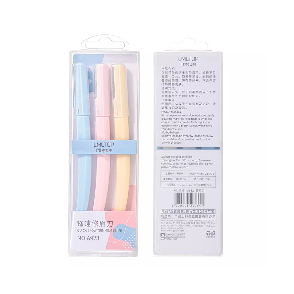 LMLTOP Eye brow Razor (3pcs)
