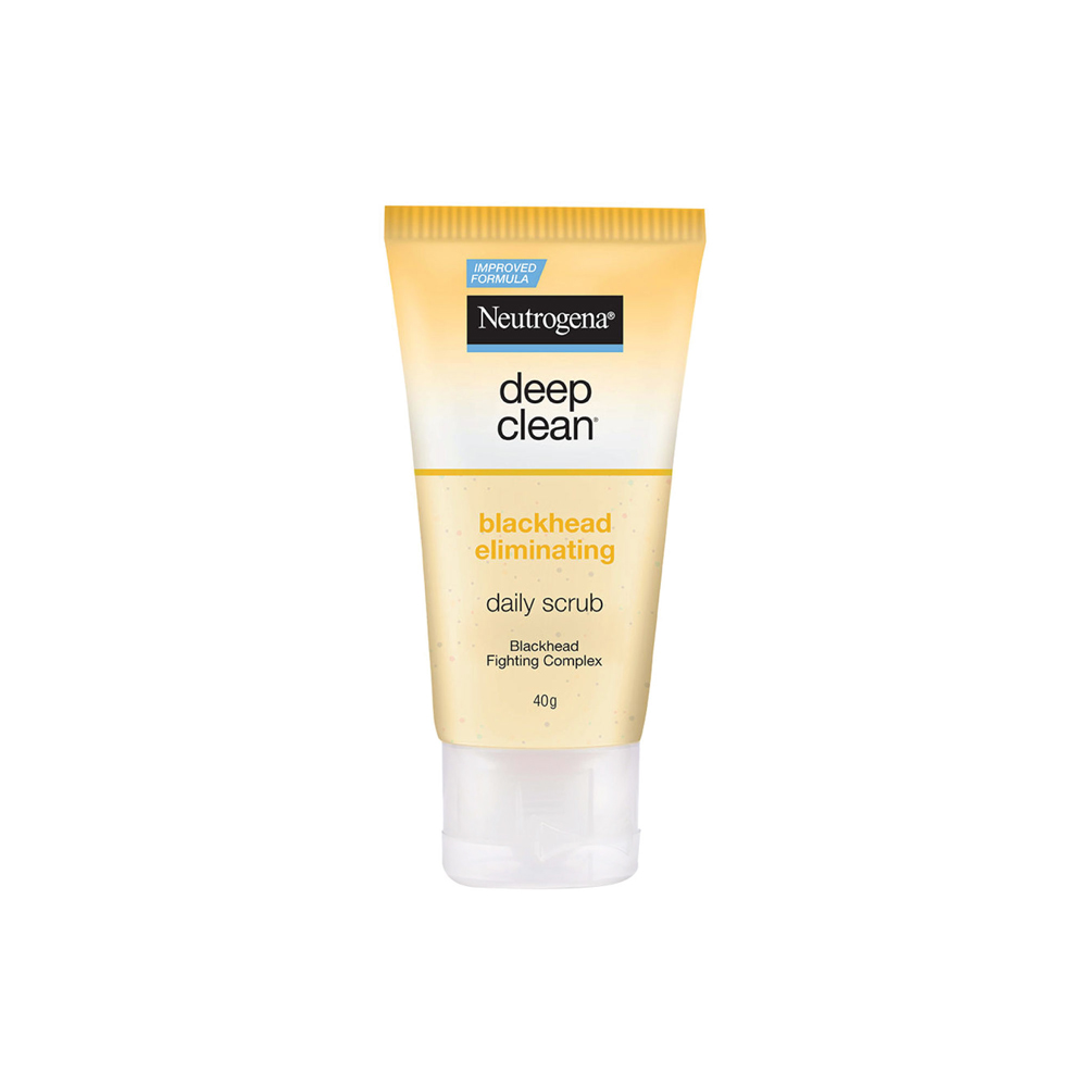 Neutrogena Deep Clean Scrub Blackhead Eliminating Daily Scrub 40 gm ...