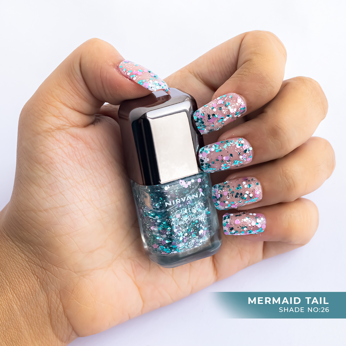 Nirvana Color Nail Enamel - Mermaid Tail - 26