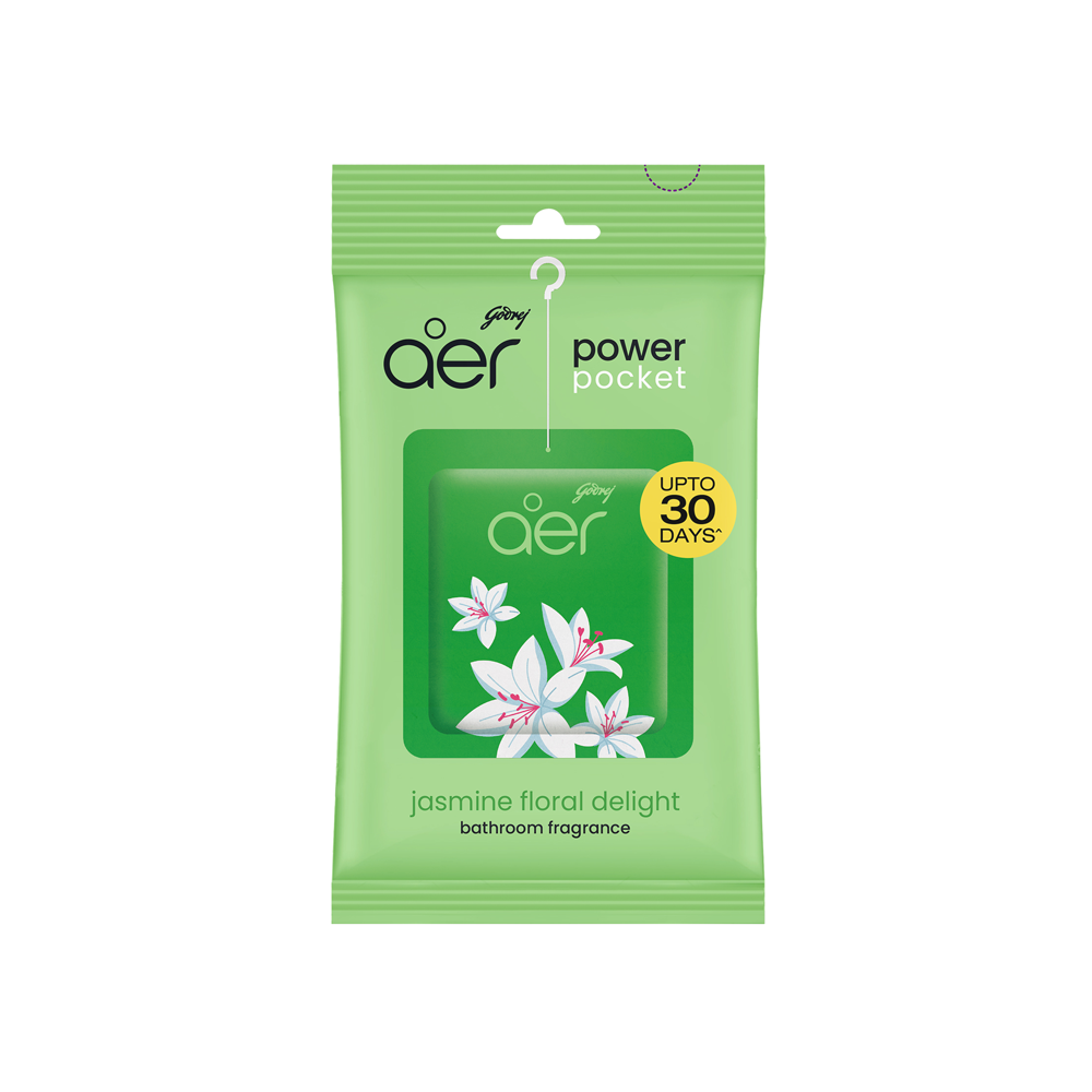 Godrej Aer Power Pocket Bathroom Fragrance Floral Delight 10 gm