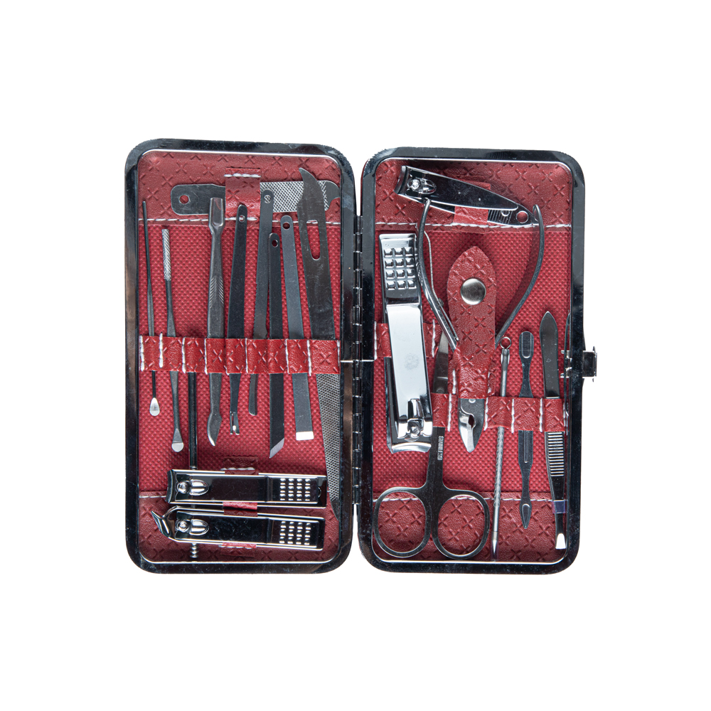 Parlour Manicure & Pedicure Set 19 Pieces