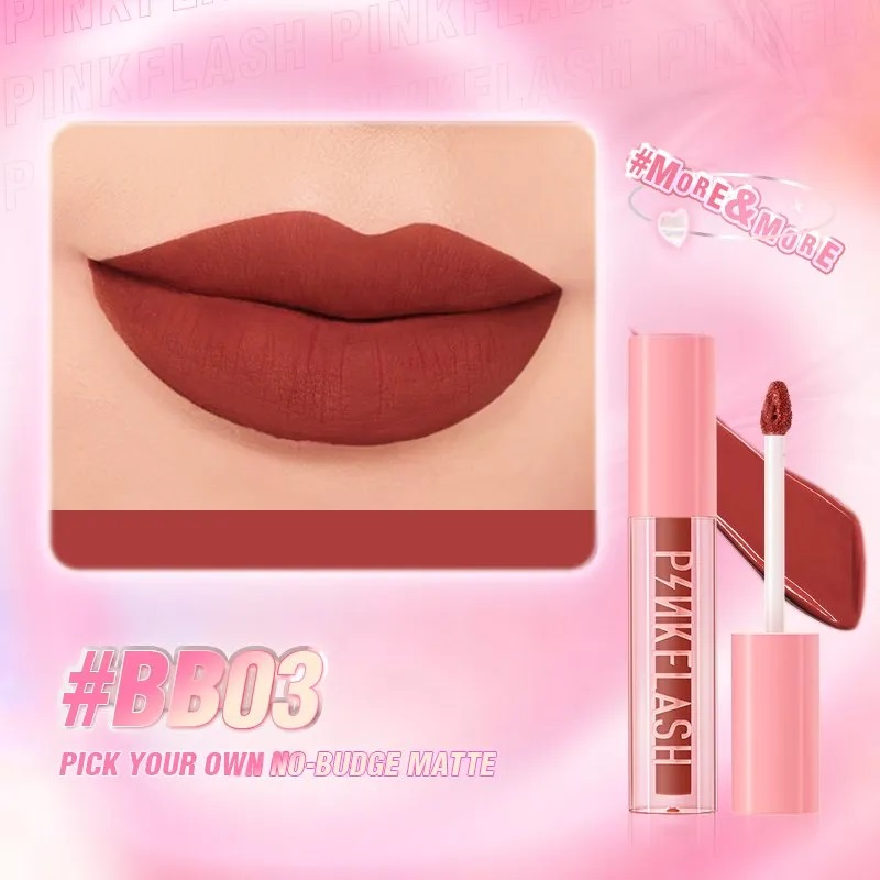 PINKFLASH Transferproof Liquid Matte Lipstick BB03 (PF-L07)