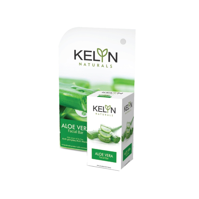Kelyn Naturals Aloe Vera Facial Bar