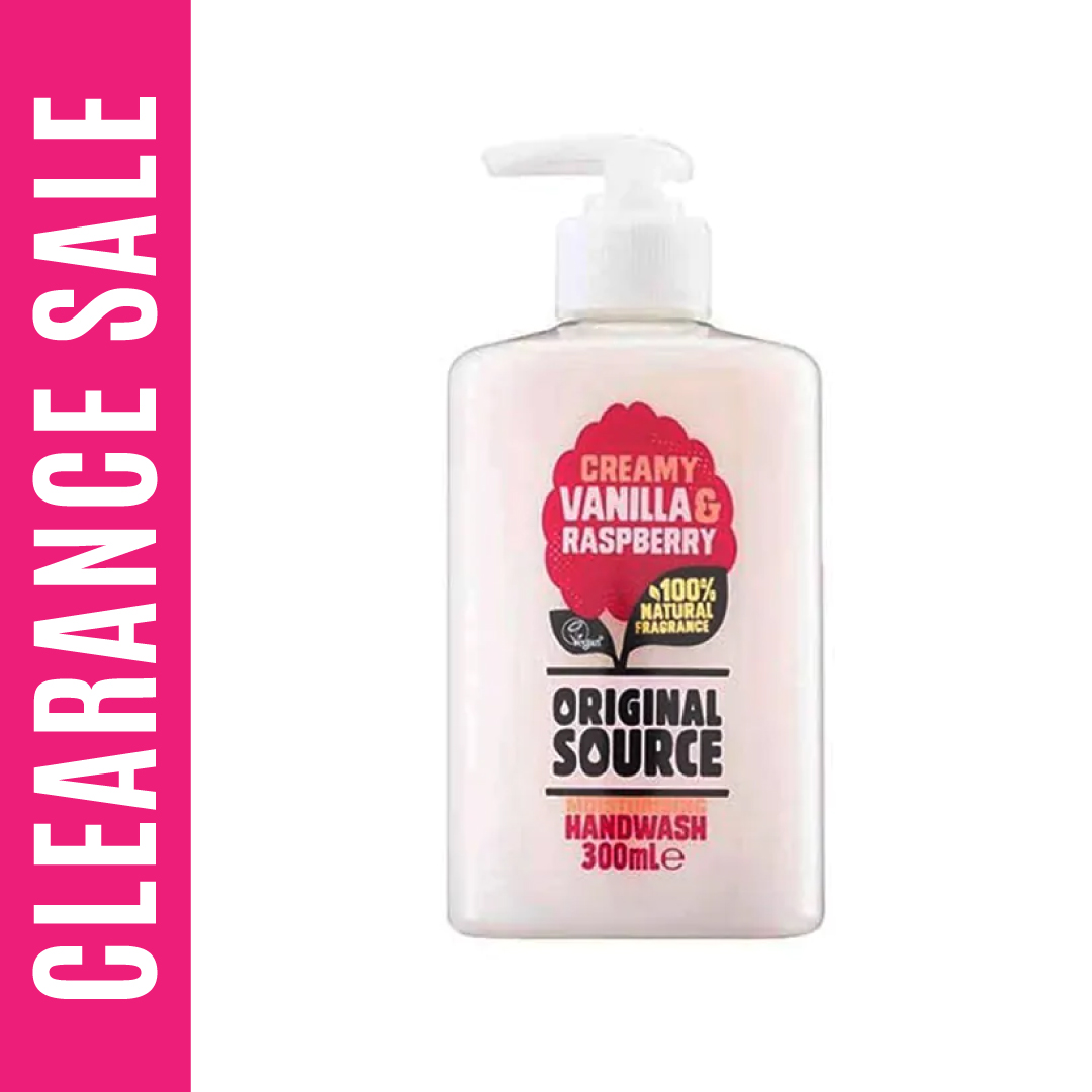 Original Source Creamy Vanilla & Raspberry Moisturising Handwash ...