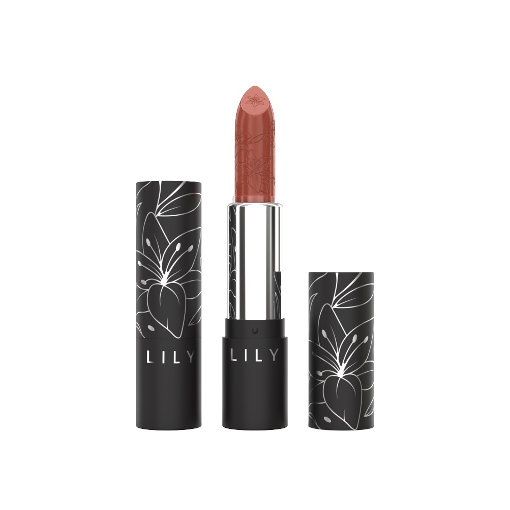 Lily Satin Lipstick - Walnut
