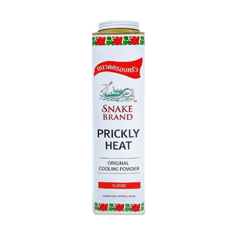 Snake Brand Prickly Heat Original Cooling Powder