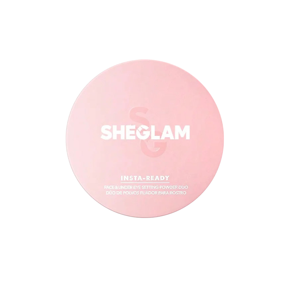 SHEGLAM Insta-Ready Face & Under Eye Setting Powder Duo-Bubblegum
