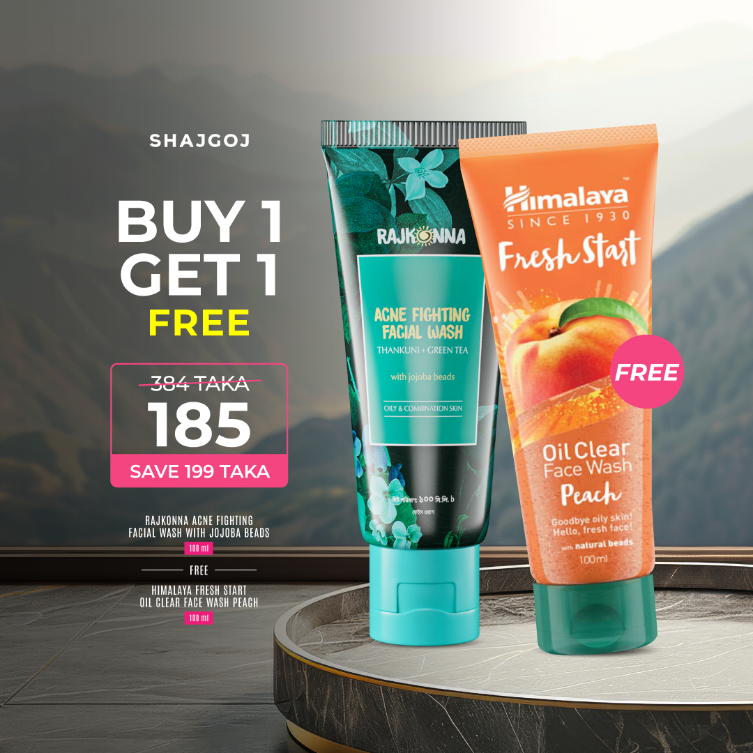 Buy Rajkonna Acne Fighting Facial Wash and Get Himalaya Face Wash Peach ...