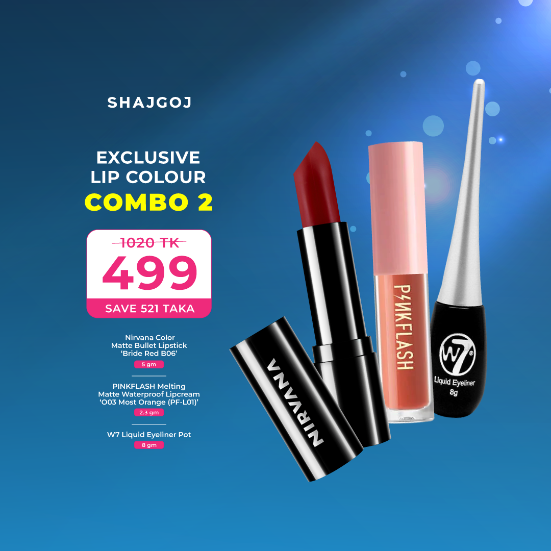 Exclusive Lip Colour Combo 02 ( Nirvana Lipstick - Bride Red + W7 ...