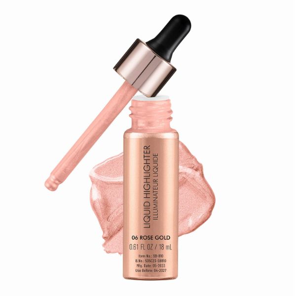 Swiss Beauty Liquid Highlighter - Rose Gold 06