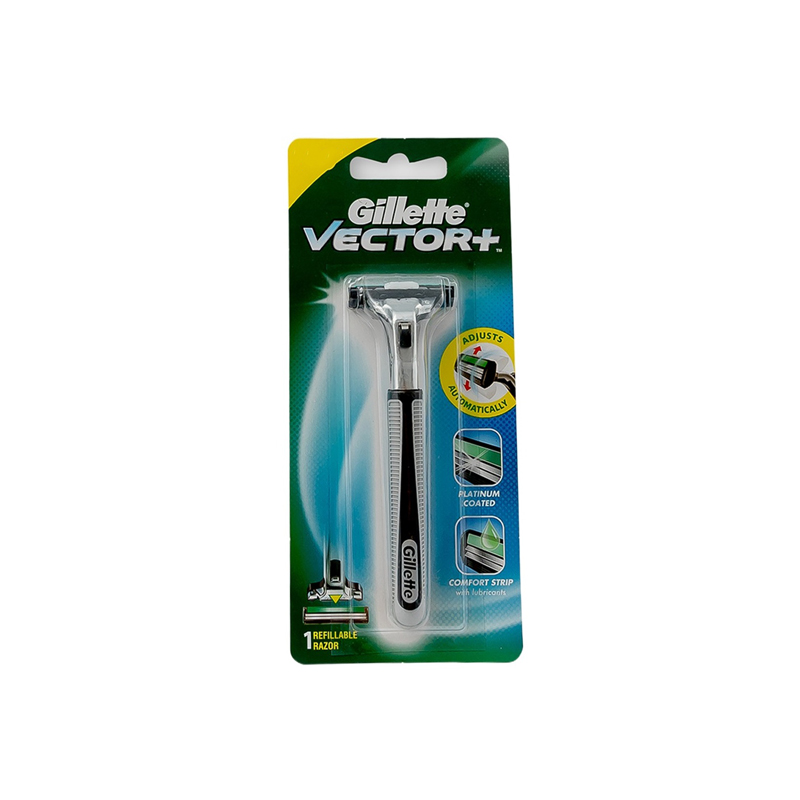 Gillette Vector Plus Manual Shaving Razor