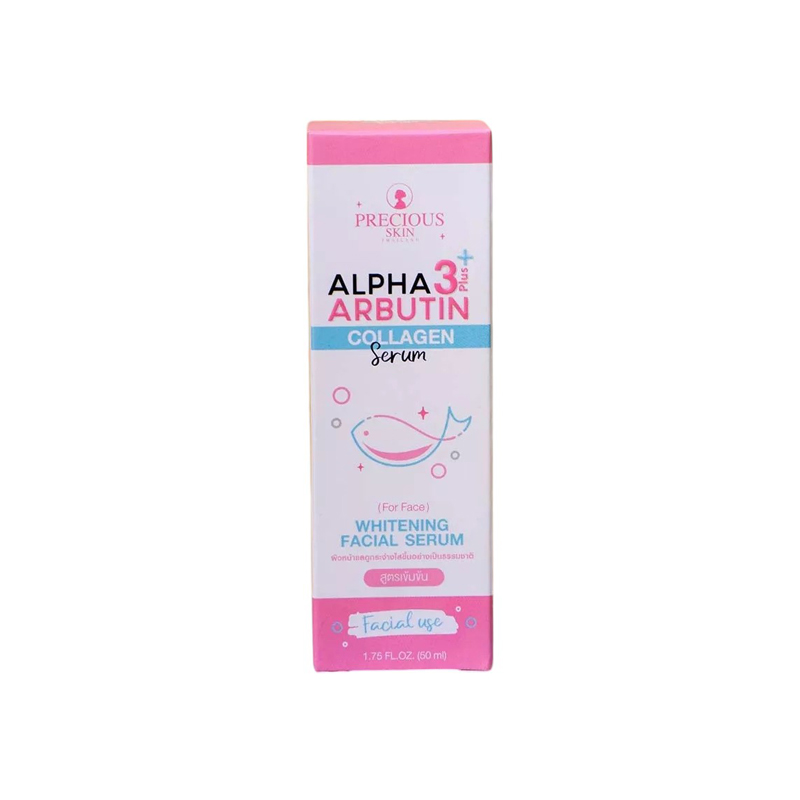 Precious Skin Alpha Arbutin 3 Plus Collagen Serum for Face