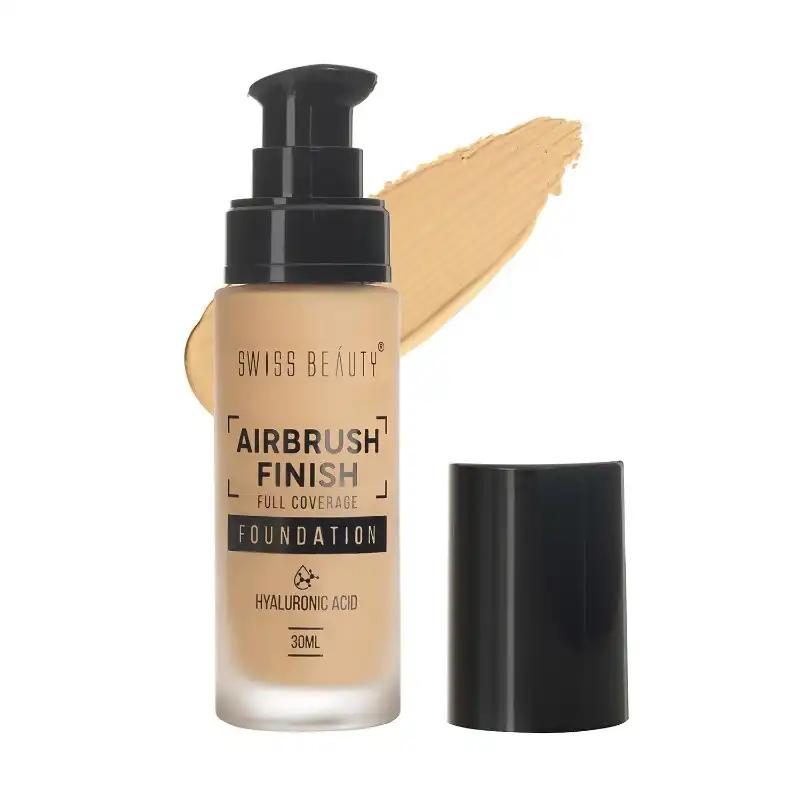 Swiss Beauty Airbrush Foundation Shade 02 - Fair Ivory