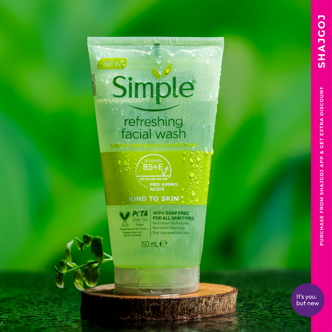 Simple face cleanser store
