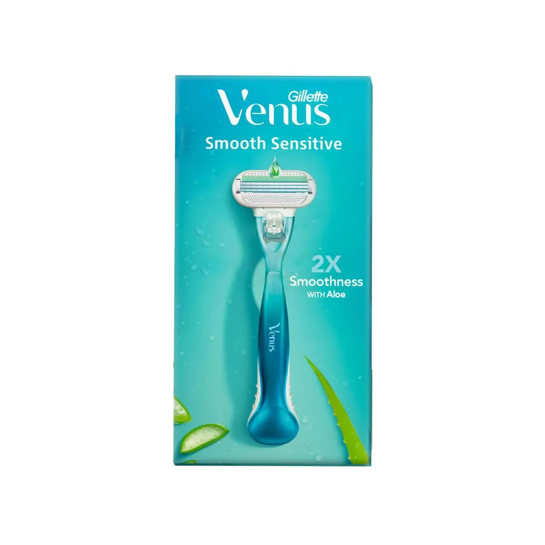 Gillette Venus Smooth Sensitive Women's Razor Handle 1 Blade Refill