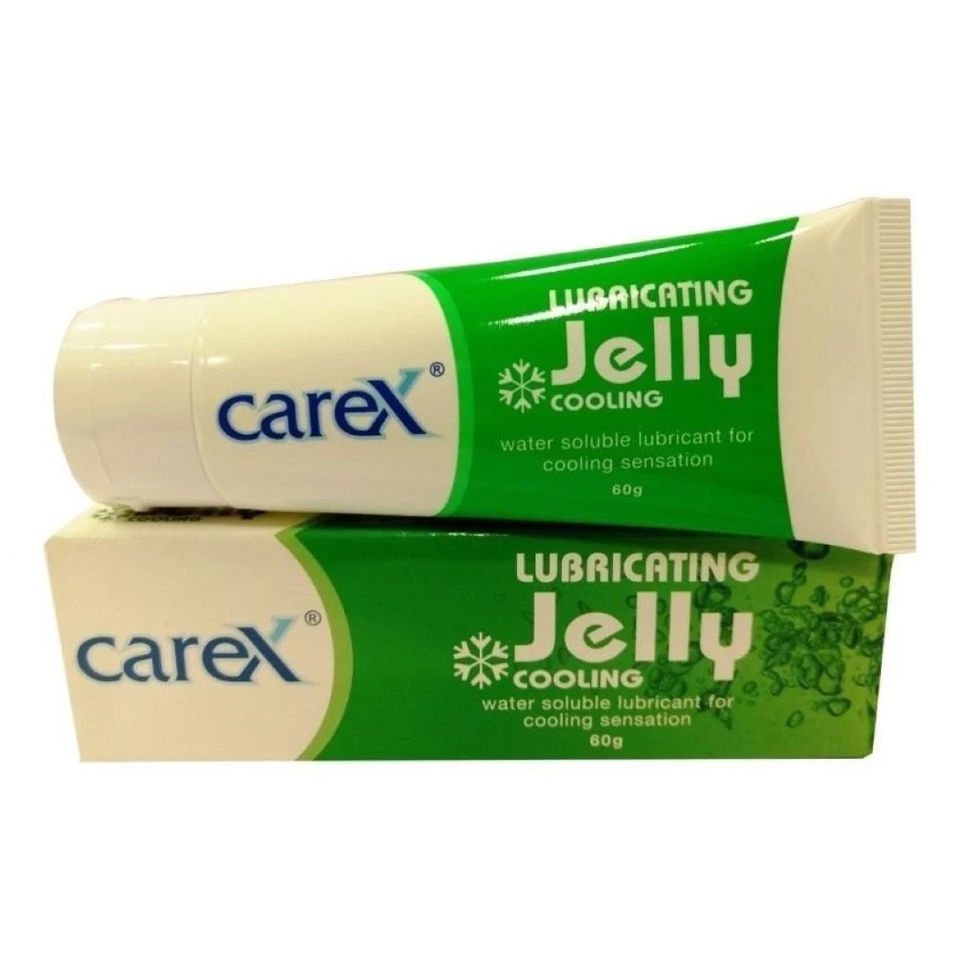 Carex Lubricant Jelly Cooling Water Based Lube Gel - 60gm