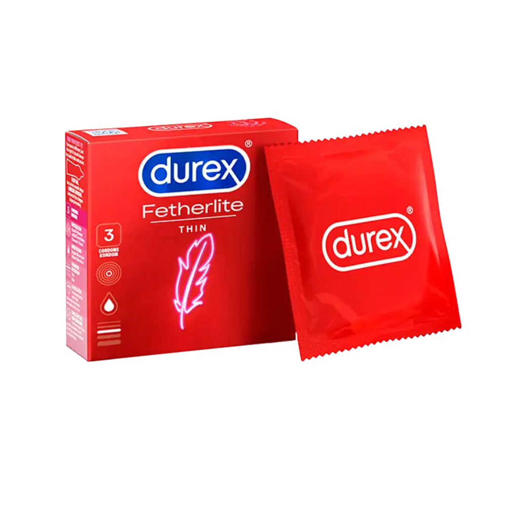 Durex Fetherlite Thin Condom - 3Pcs Pack