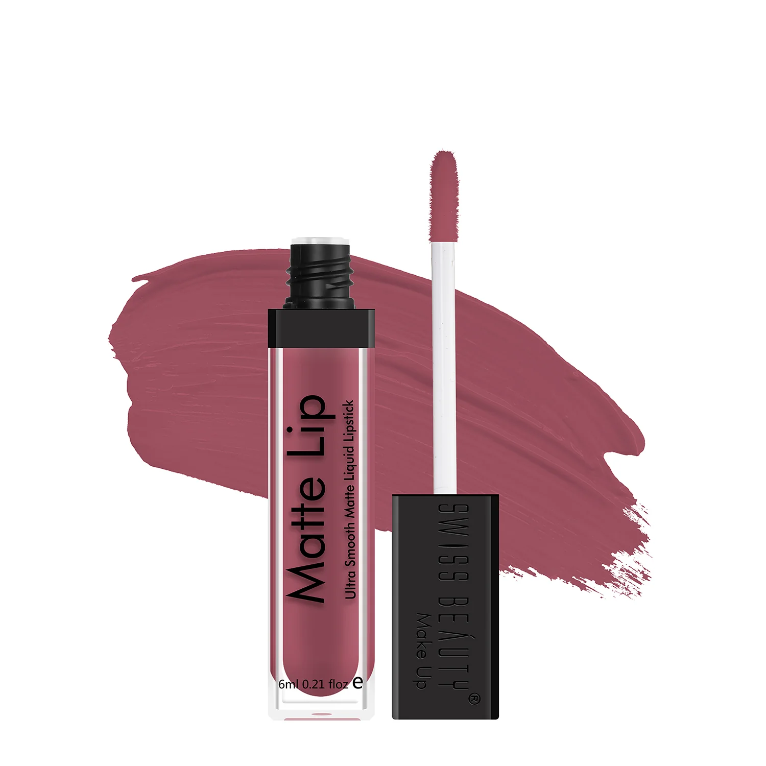Swiss Beauty Ultra Smooth Matte Liquid Lipstick - Nude Bomb - Shade 27