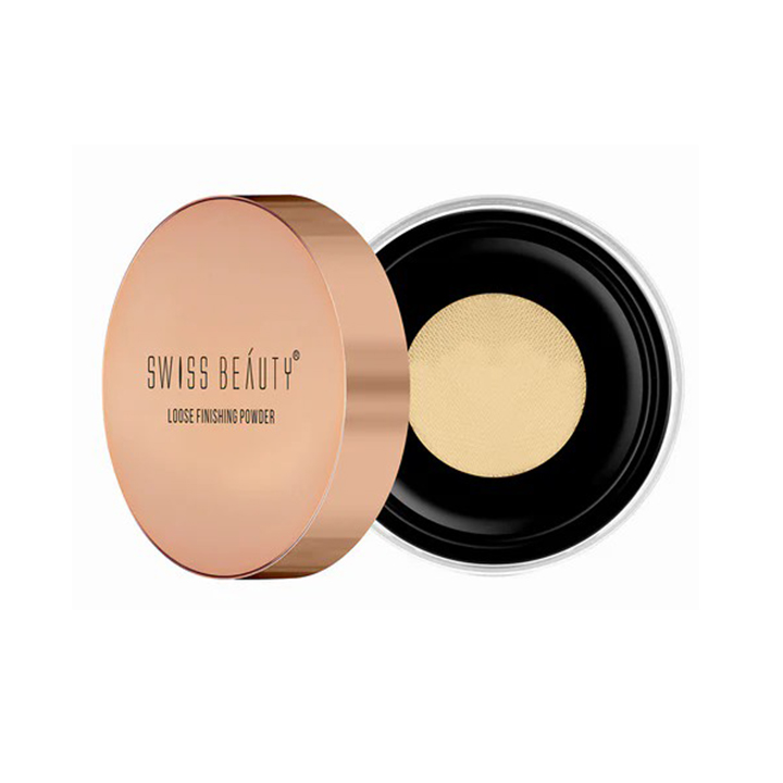 Swiss Beauty Ultra Fine Loose Finish Powder-Shade 02 - Banana Powder