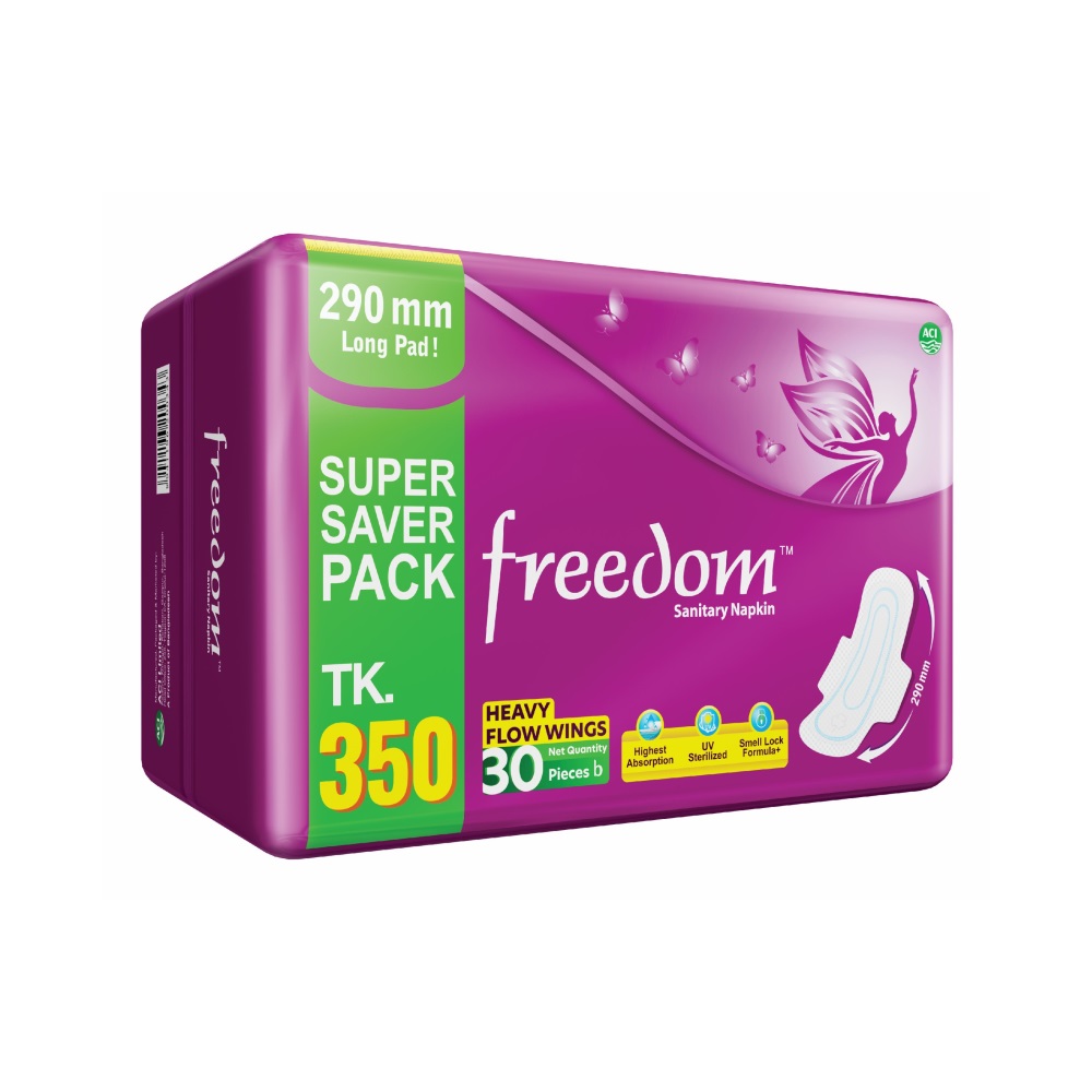 Freedom Heavy Flow 30 Pads