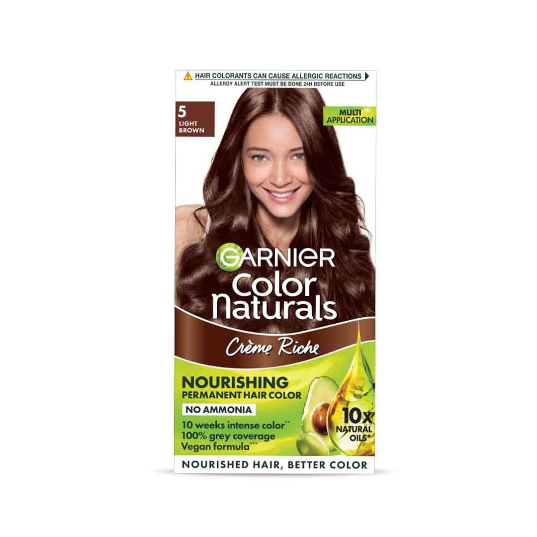 Garnier Color Naturals Shade 5 Light Brown 70ml + 60g 130.0 ml
