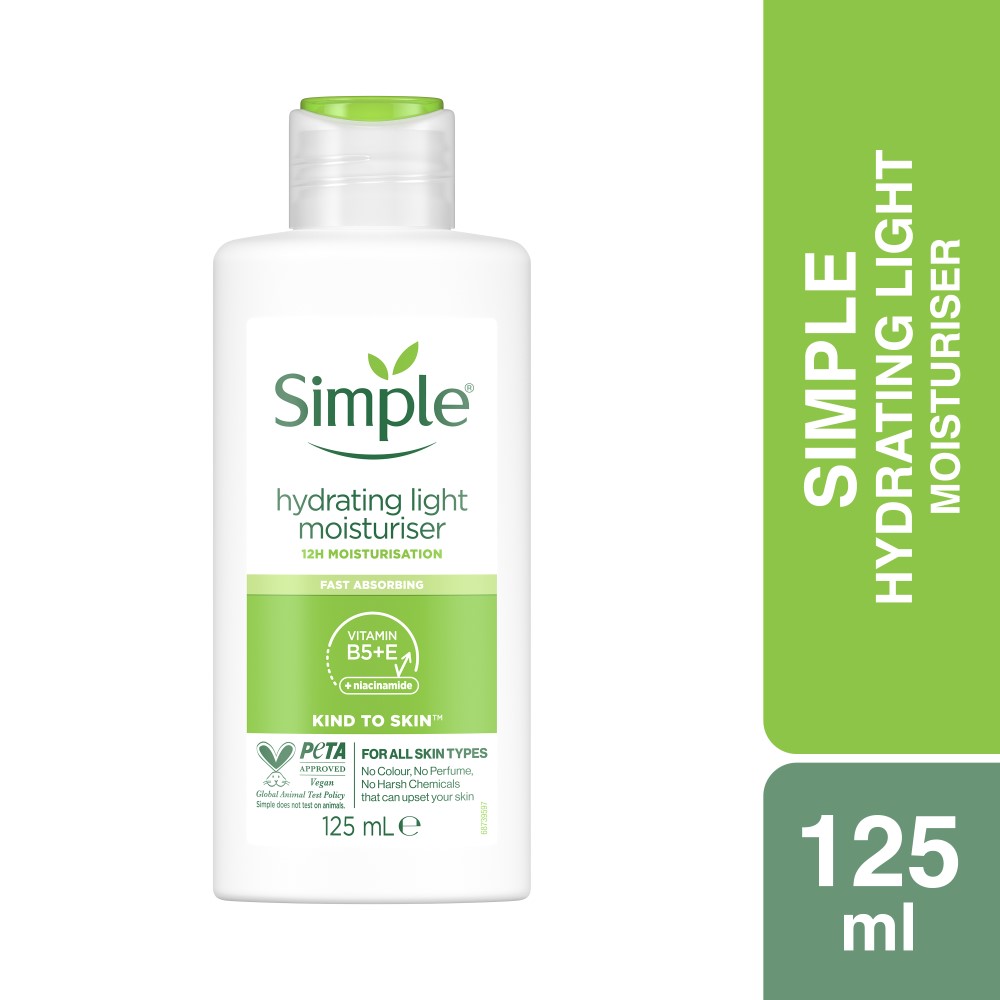 Simple Hydrating Light Moisturiser 125ml (India)