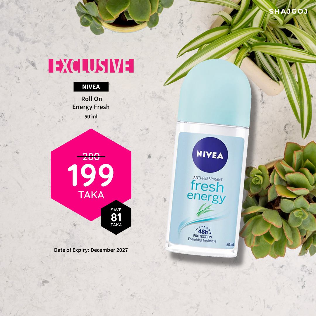 Nivea Roll On Energy Fresh