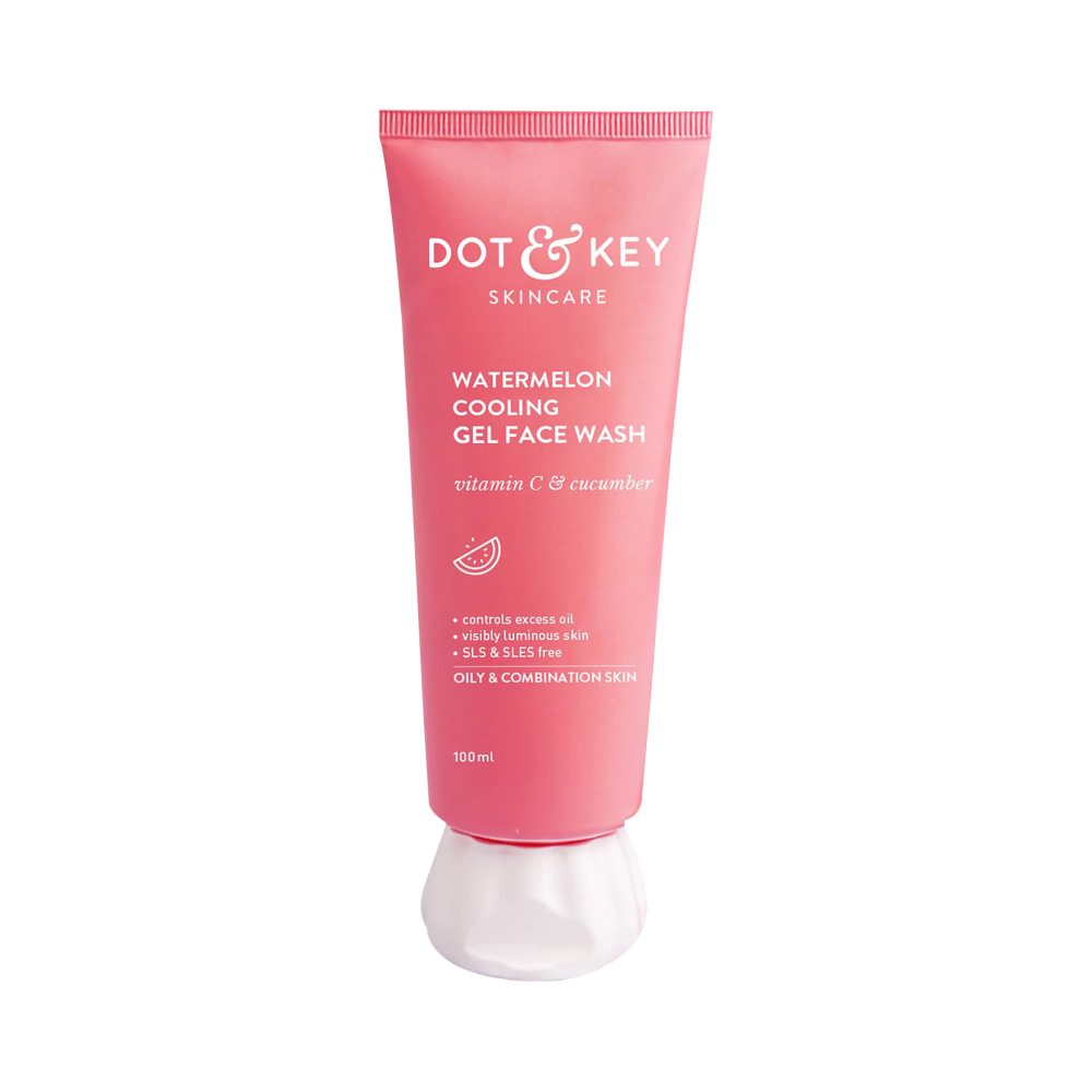 Dot & Key Watermelon Cooling Gel Face Wash With Vitamin C & Cucumber