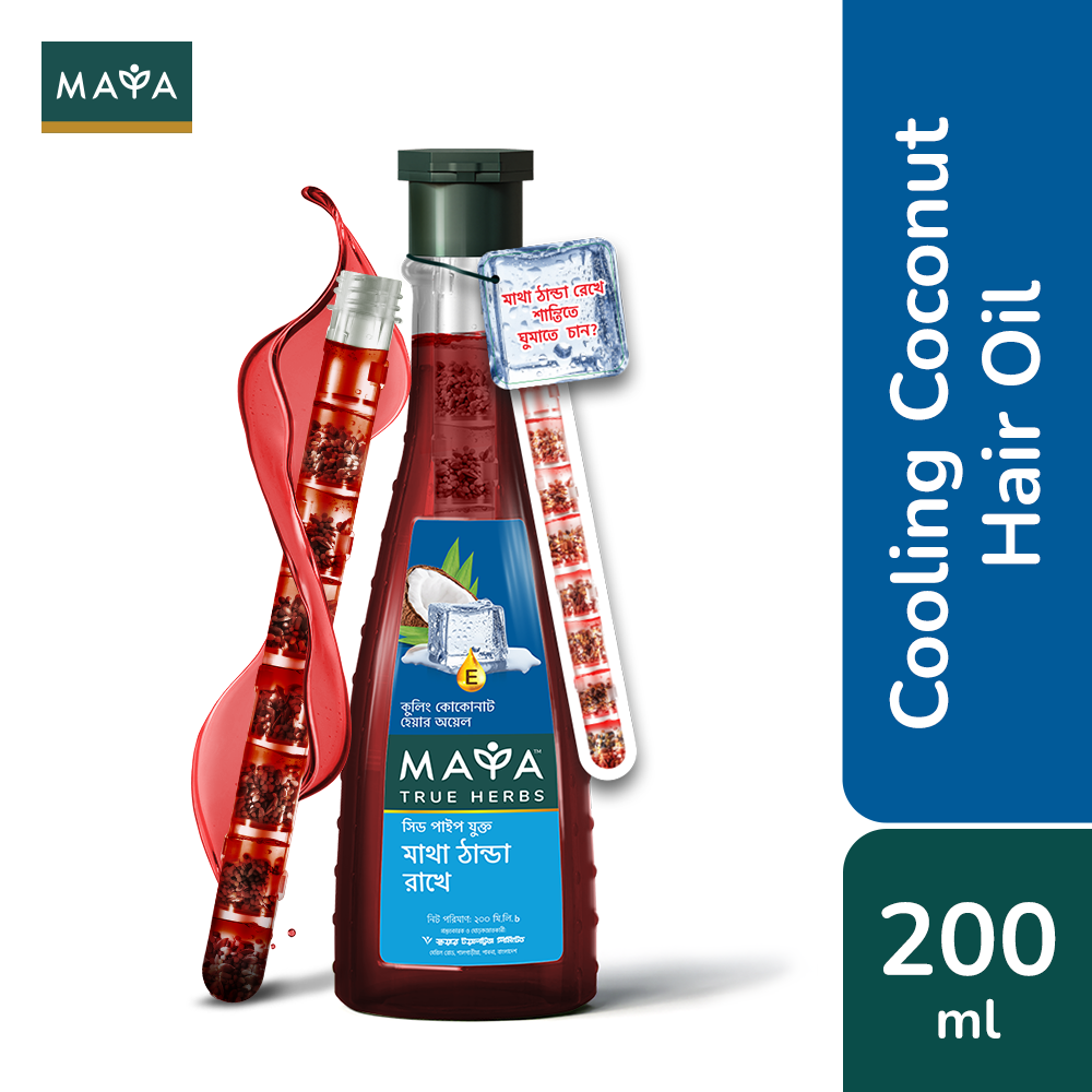 MAYA True Herbs Cooling Coconut Hair Oil 200 ml