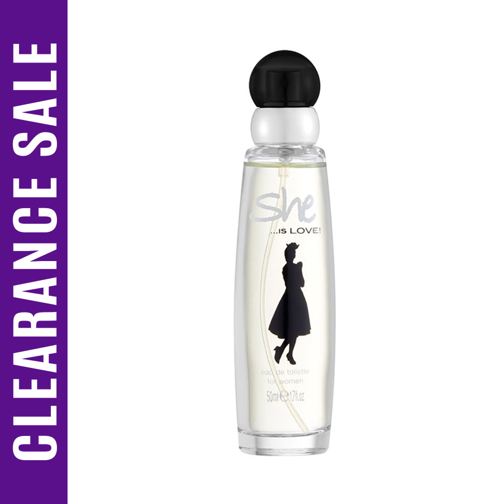 She Is Love EDT Perfume For Women (Expiry date - November, 2026)