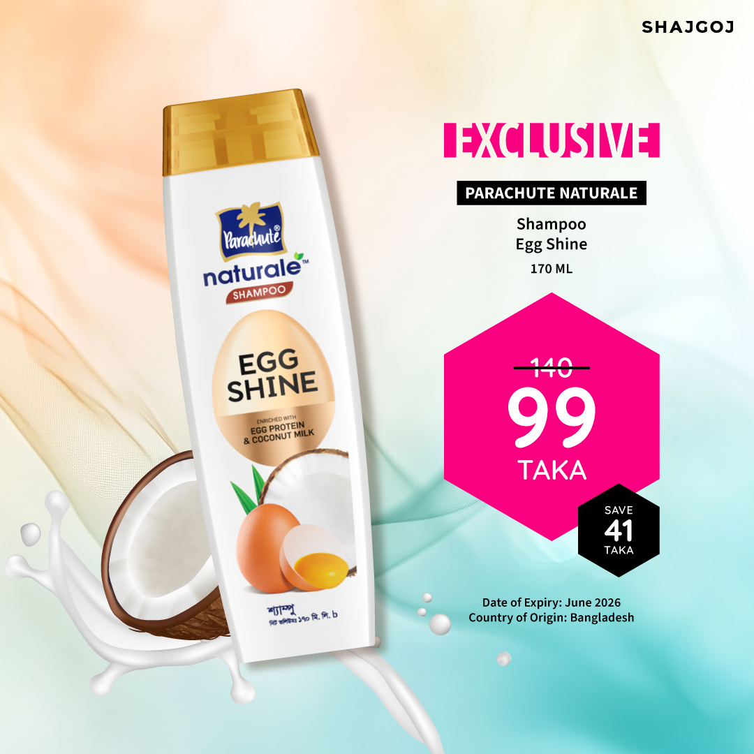 Parachute Naturale Shampoo Egg Shine 170ml