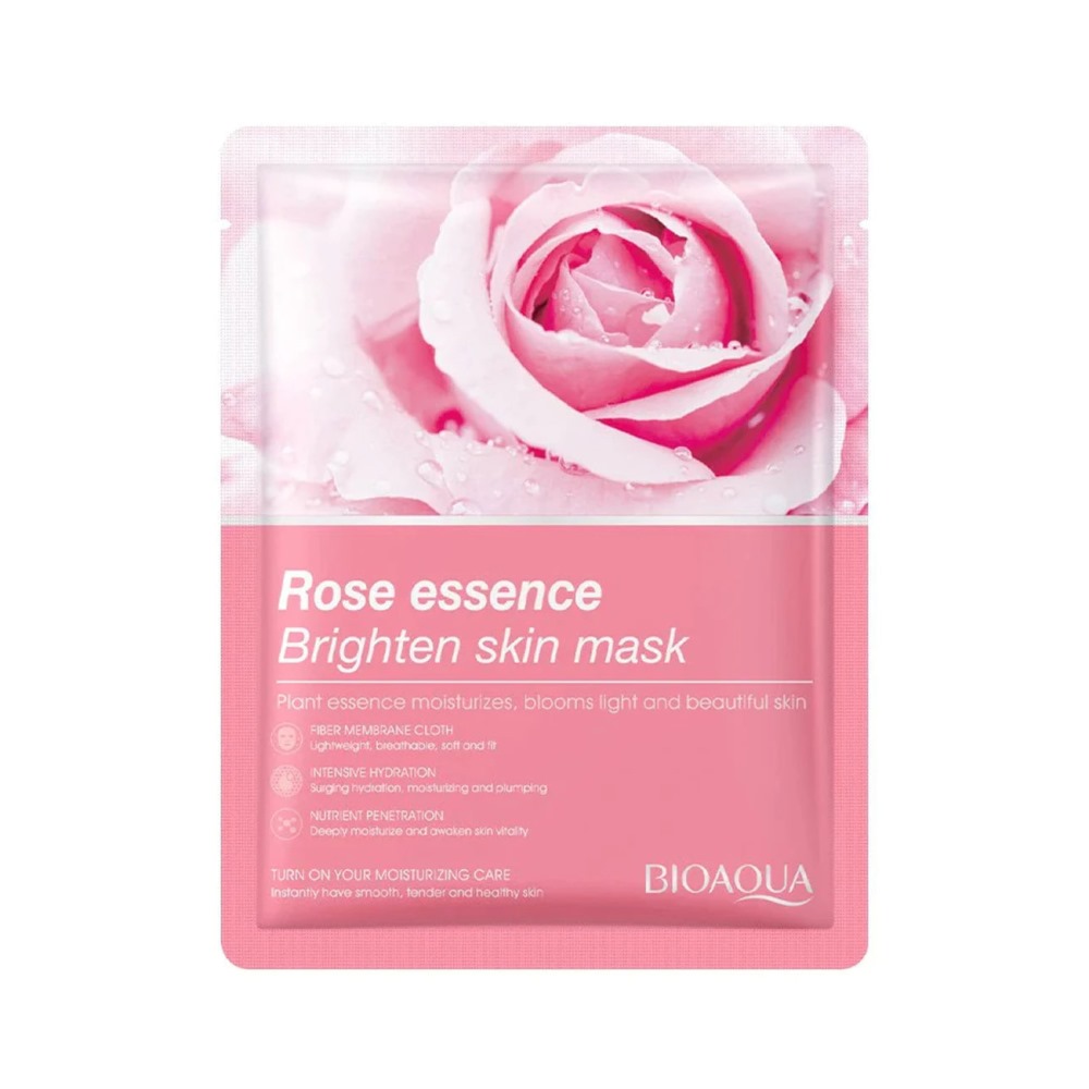Bioaqua Rose Essence Brighten Skin Sheet Mask 25G