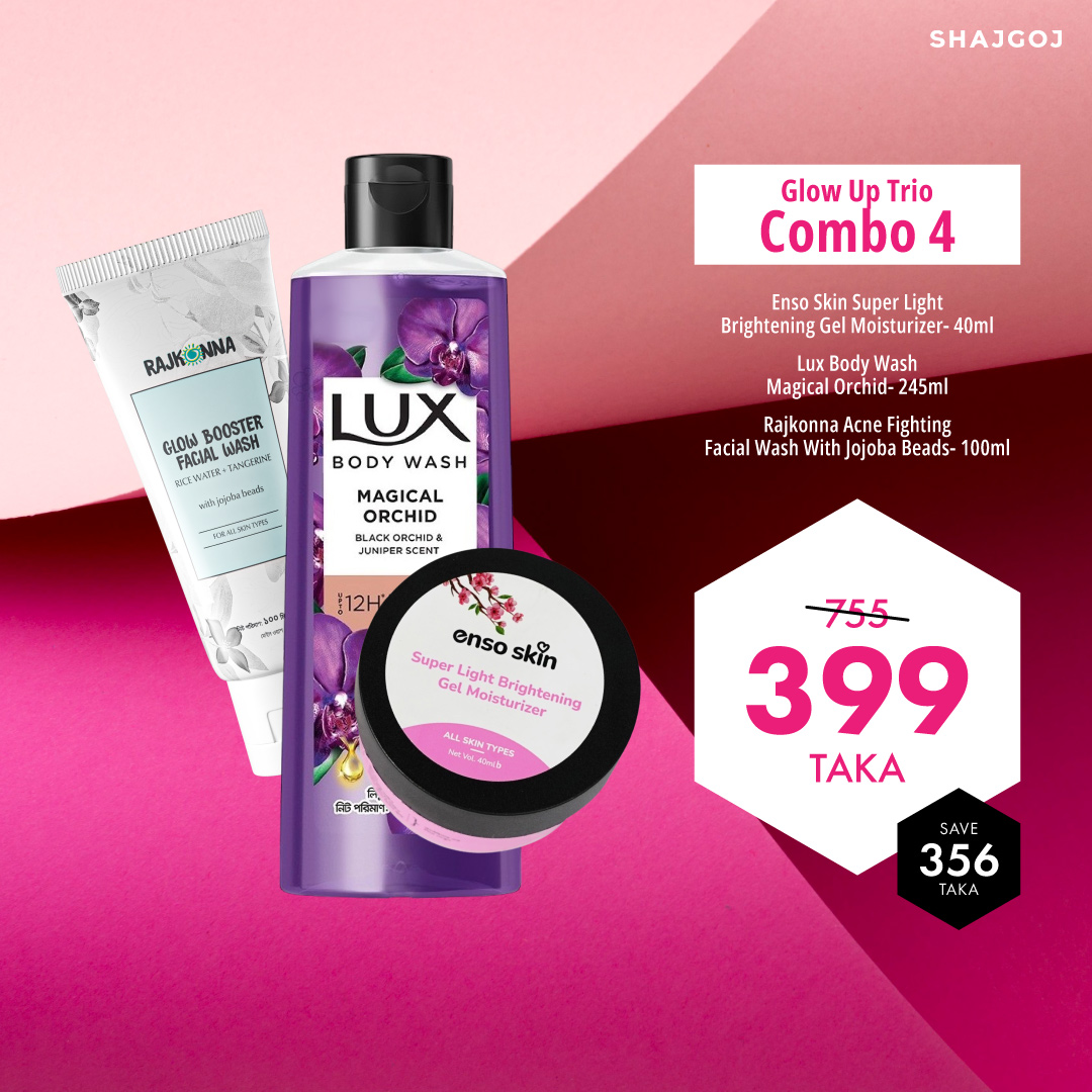 Glow Up Trio 04 (Enso Skin Brightening Moisturizer + Rajkonna Facewash ...